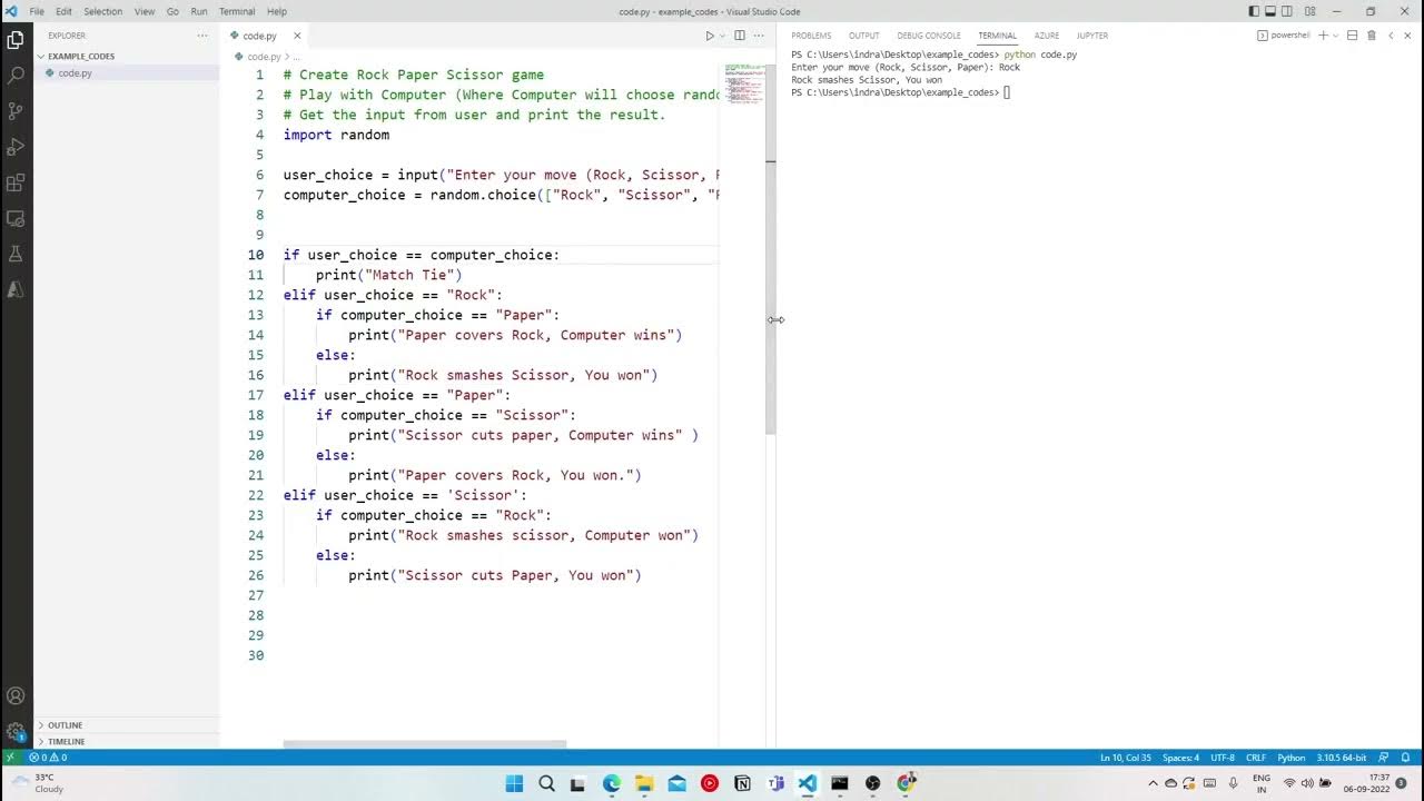 31. Source Code for section 4 | If - else in Python | Python in Hindi - YouTube