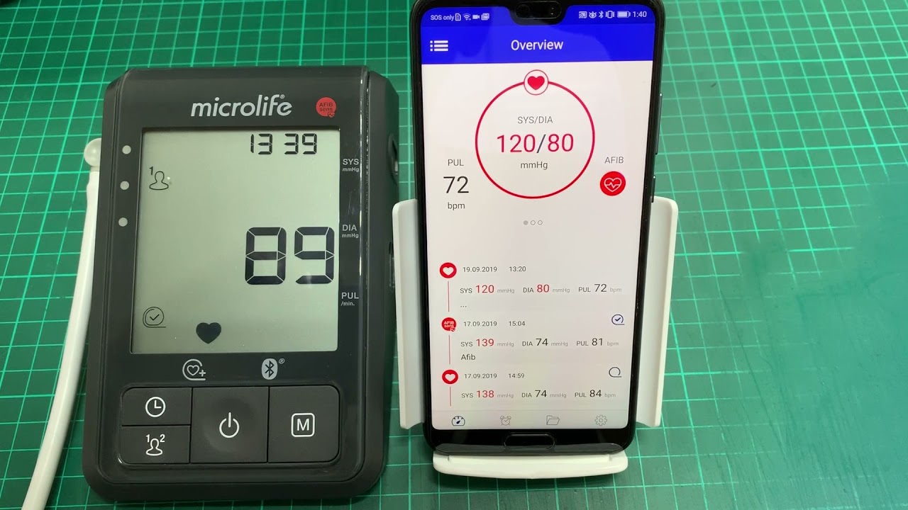 Measurement & Data Transfer: Microlife B6 Connect & Microlife Connected ...