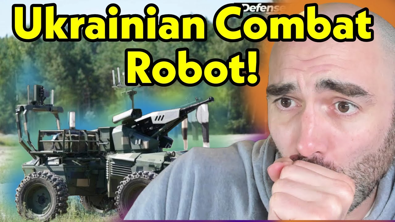 Ukraine Unveils COMBAT ROBOT- Answer to Russian Trenches? - YouTube