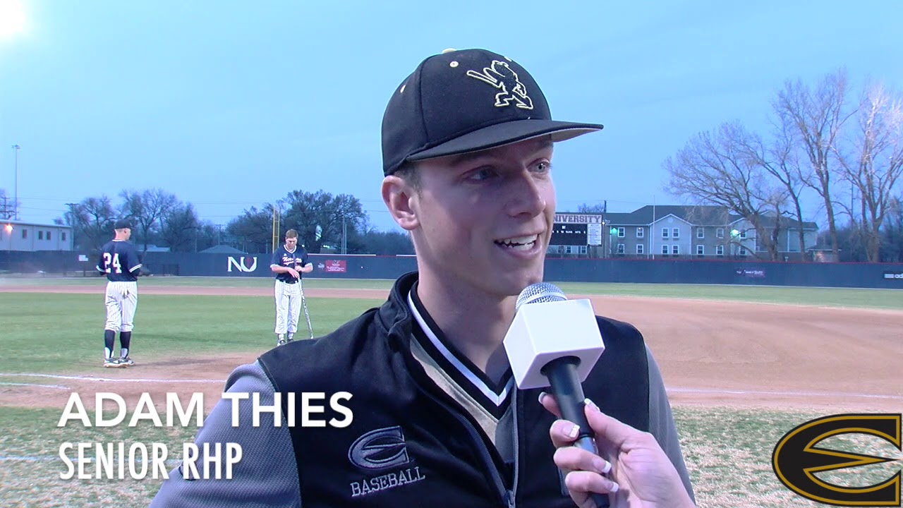 Emporia State Baseball sweeps Newman in double-header - YouTube