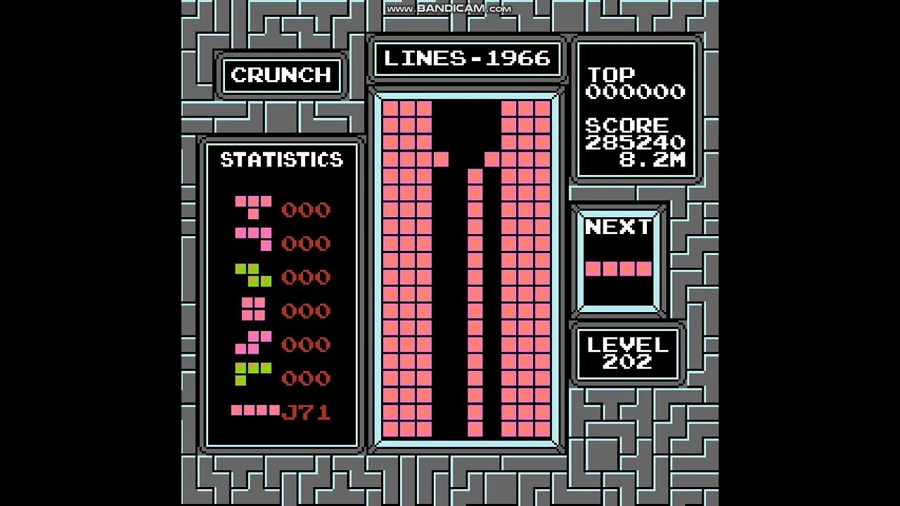 NES Tetris Superspeed Gameplay: Part 1 - YouTube