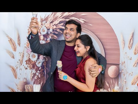 Rahul & Vedika Gender Reveal 4K || Virginia, USA || Saideep Bandi ...