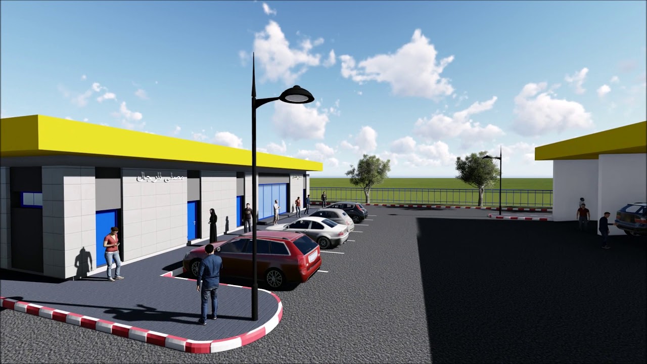 projet de station de service , - YouTube