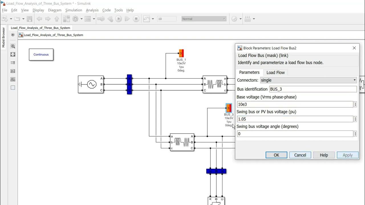 Load Flow Analysis Of IEEE Three Bus System - YouTube