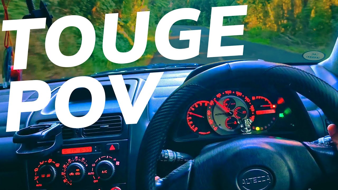 Toyota Altezza/ Lexus IS200 POV Touge Drive - YouTube
