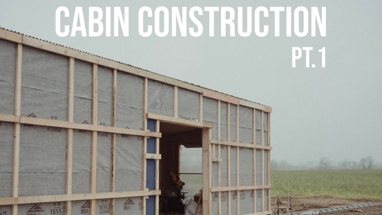 From the GROUND up | CABIN CONSTRUCTION | Part 1.Foundations+groundwork - YouTube