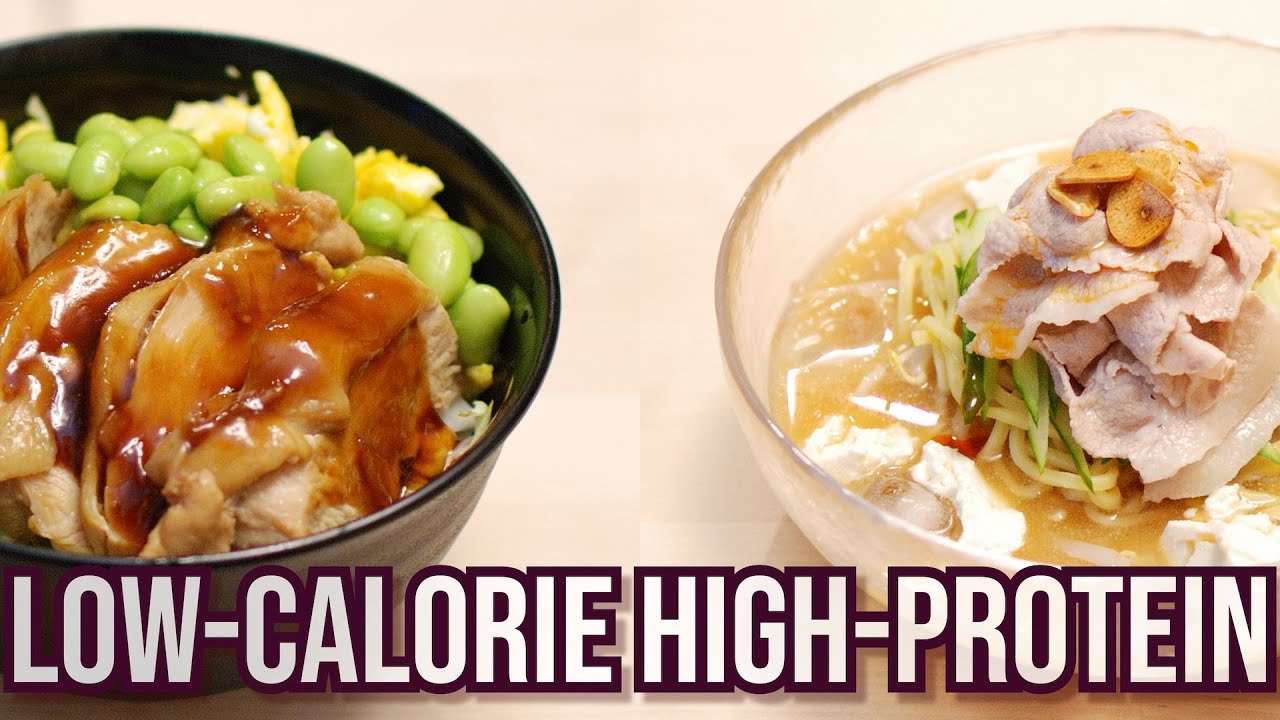 Low Calorie High Protein Shoyu Chicken Bowl and Shabu-Shabu Ramen ...