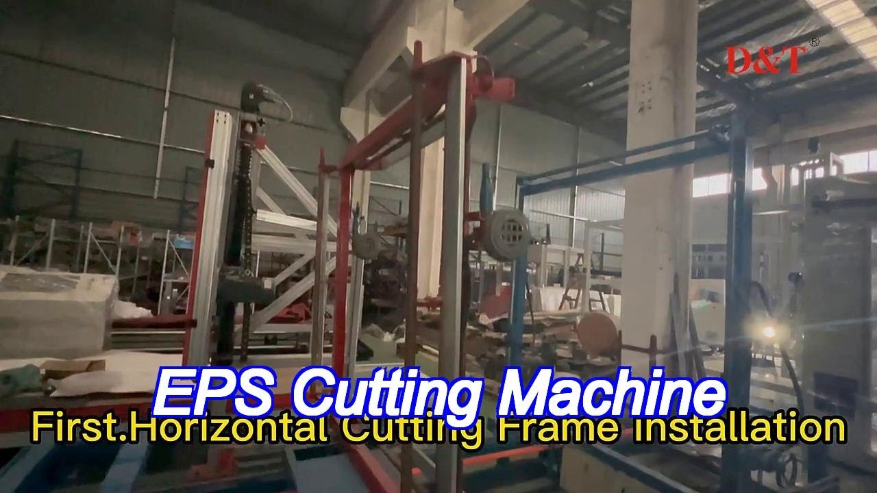 22kw high speed eps sheet foam down cutter for heat retaining panel ...
