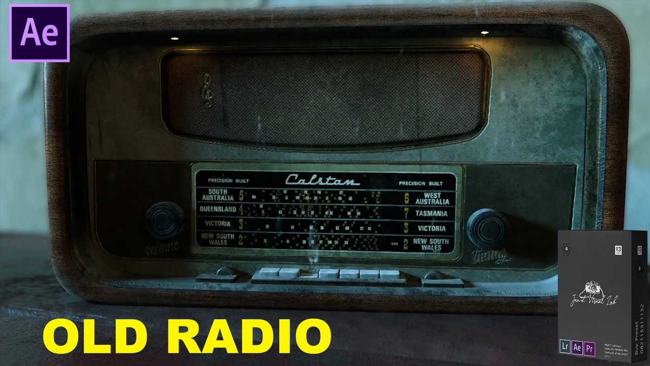 EDITING INTRO OLD INTRO RADIO | Adobe AFTER EFFECT CC 2020 #JVLPACK 06 ...