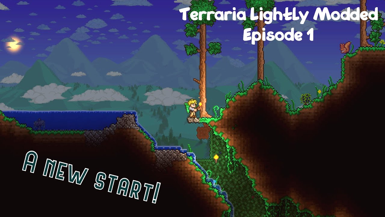 Lost the Lead - Terraria Lightly Modded Episode 1 - YouTube
