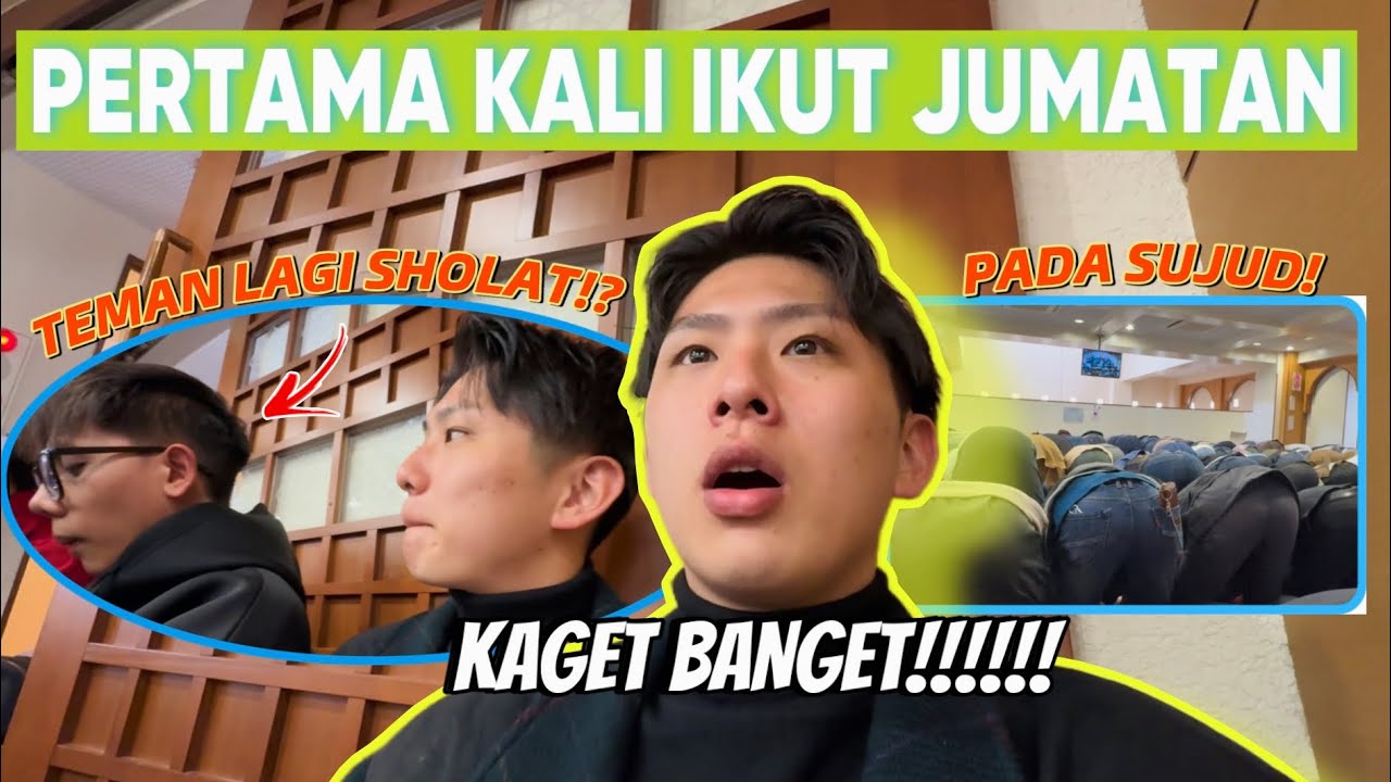 BERASA INDONESIA!! COBA IKUT JUMATAN DI JEPANG! - YouTube