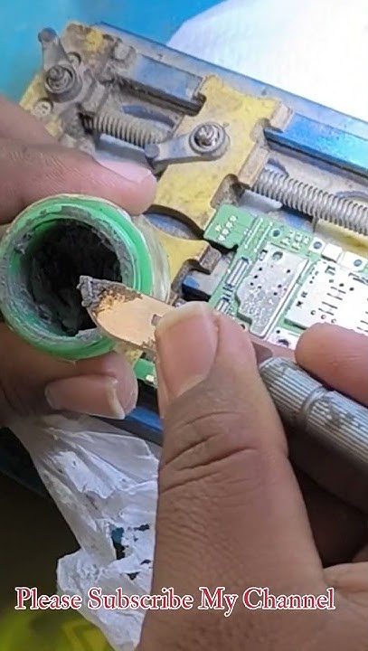How to remove shield safely mobile motherboard PCB - YouTube
