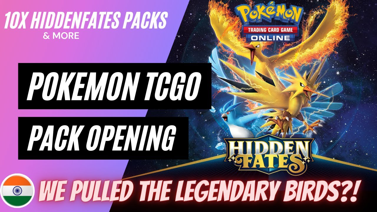 We Pulled Legendary Birds?! Hidden Fates Series Episode 1 | PTCGO Pack ...