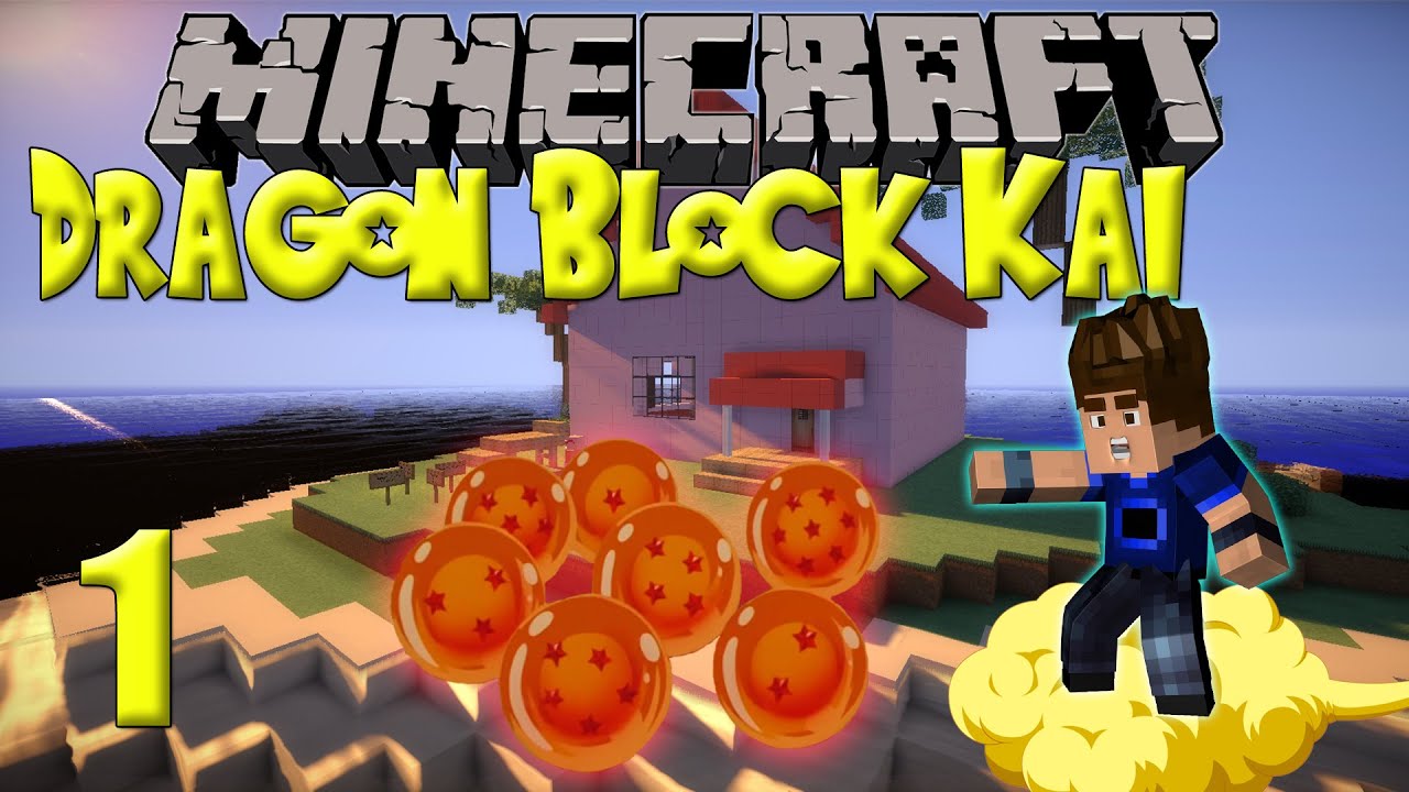 MASTER ROSHI!!! Minecraft: Dragon Block KAI - Episode 1 - YouTube