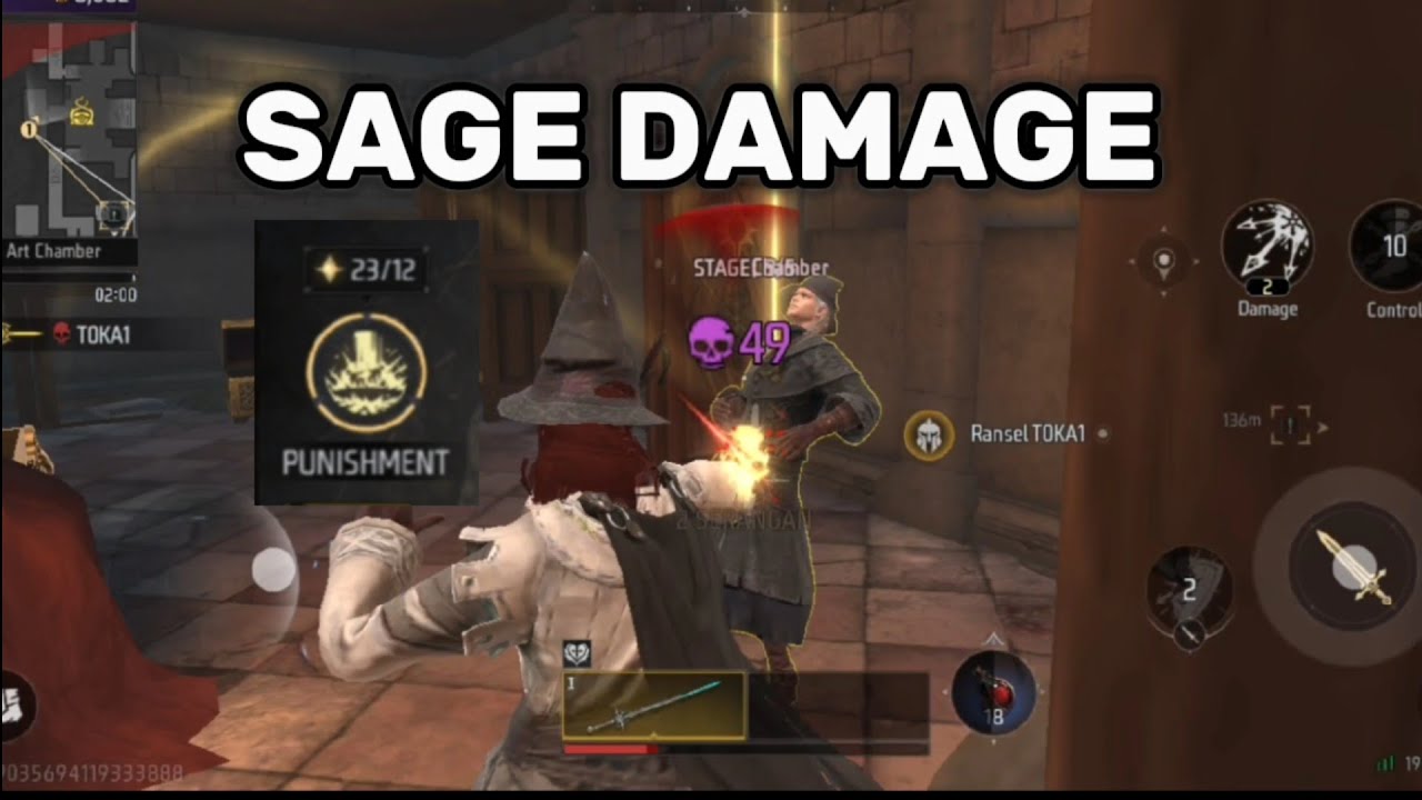 SOLO RANK MAIN SAGE PAKAI MASTERY PUNISHMENT ( SAGE DAMAGE ) - YouTube