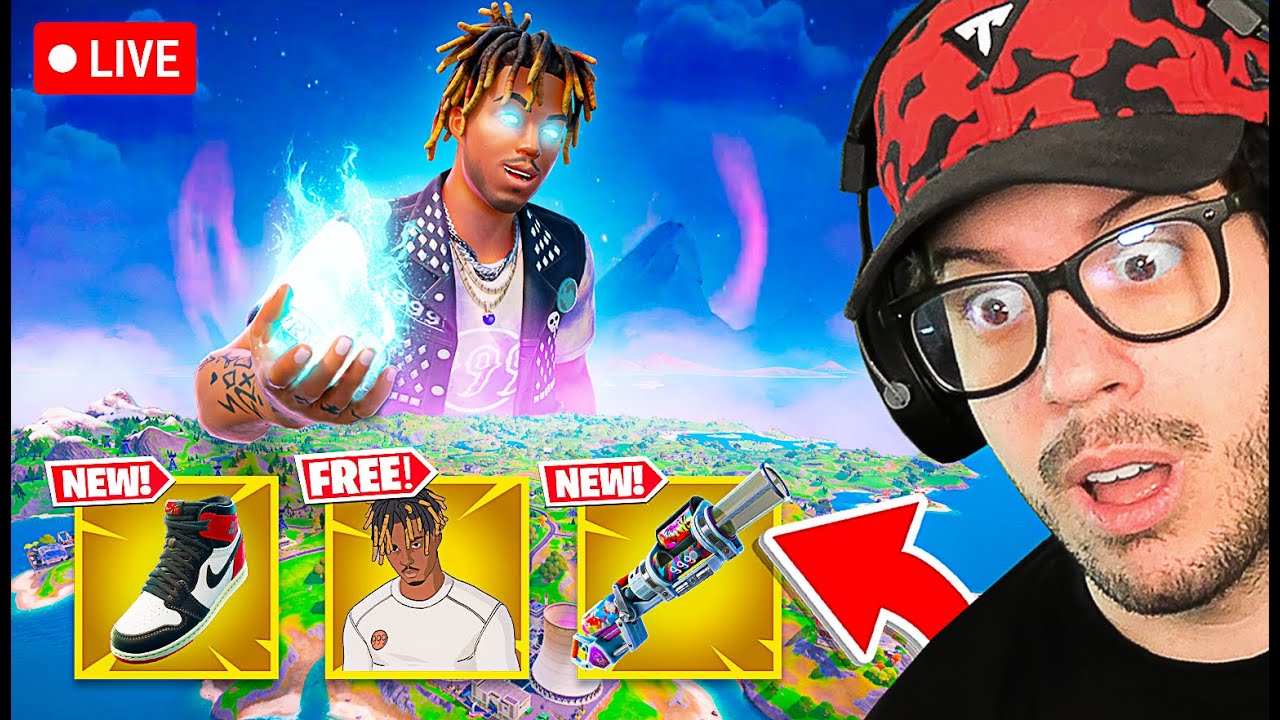 NEW *JUICE WRLD* UPDATE in FORTNITE! - YouTube