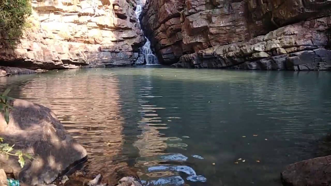Waterfall at Ramdegi - YouTube