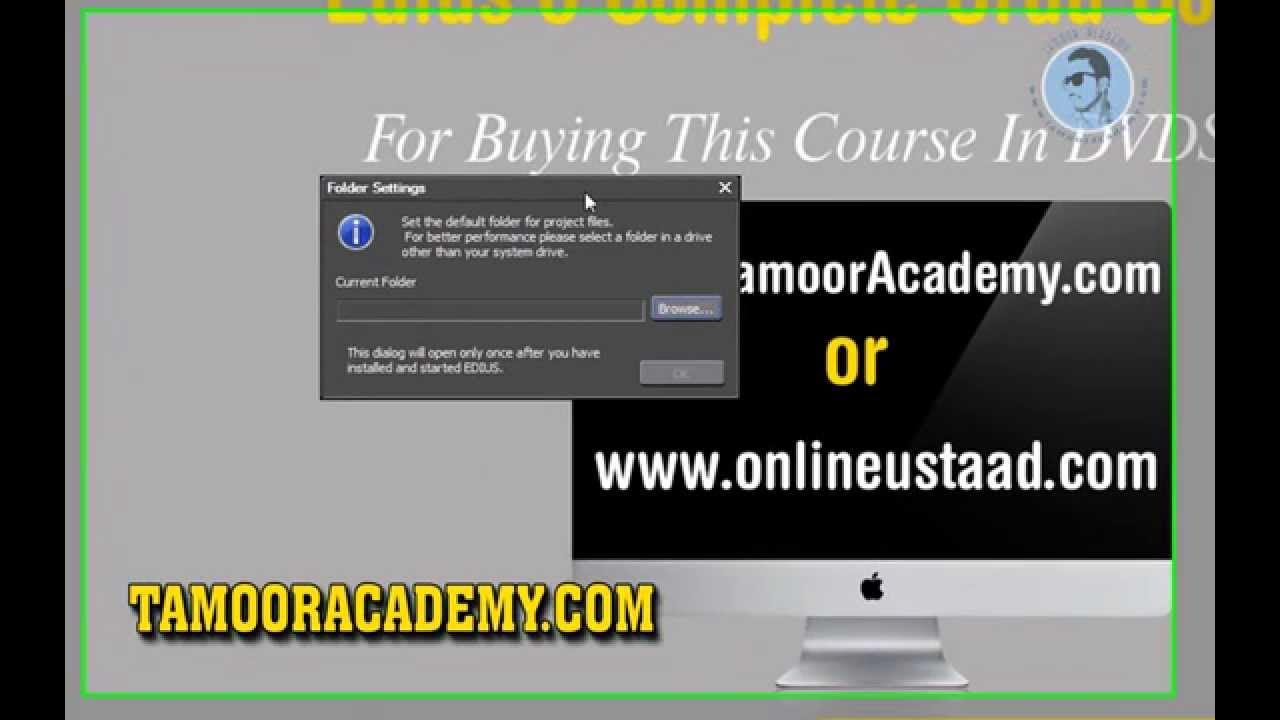 Project setting for edius 6 in urdu/hindi - YouTube