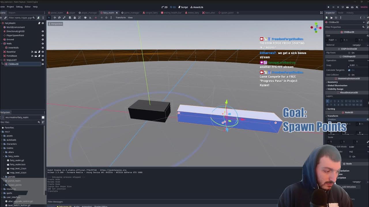 🤖Godot 4.3 | Spawn Points | 🔴THE GREAT REFACTORING🔴 | Day 6 - YouTube