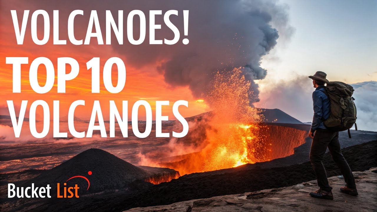 Top Bucket List Volcanoes You NEED to Visit Before You Die! 🌋🔥 - YouTube