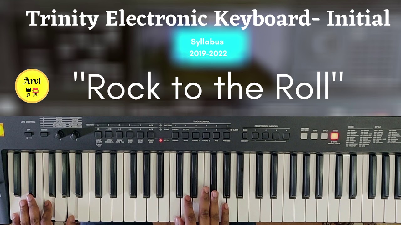 Rock to the Roll | Grade Initial |Trinity Electronic Keyboard | Arvi ...