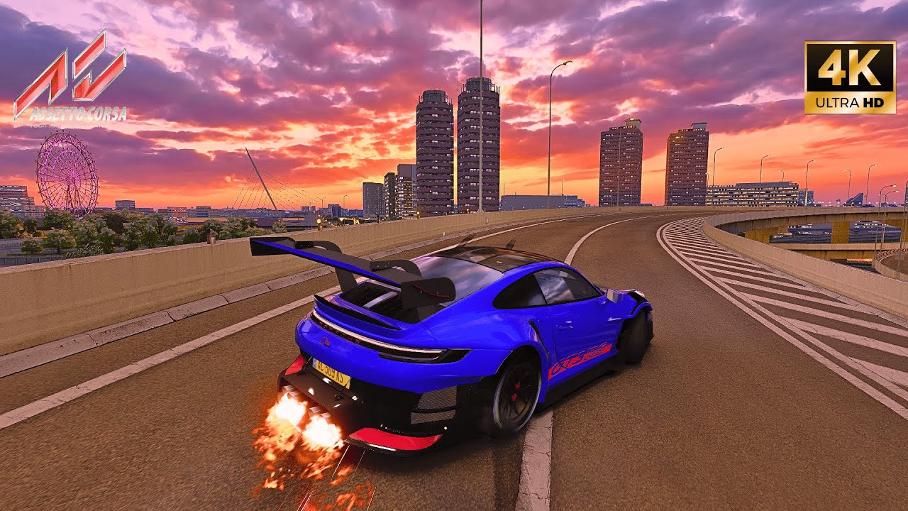 PORSCHE 992 GT3 RS | Assetto Corsa ULTRA Realistic Graphics Mod ...