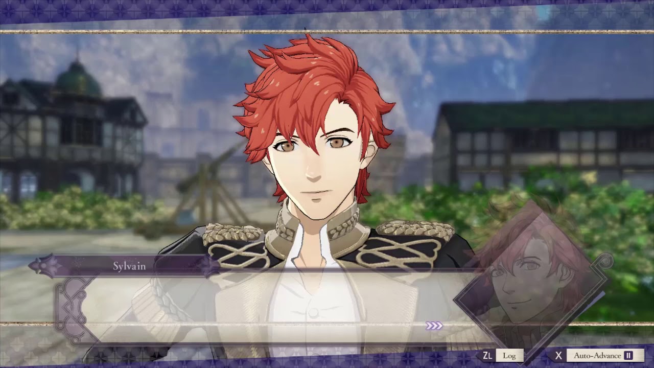 [FE: Three Houses] Byleth & Sylvain Support B - YouTube