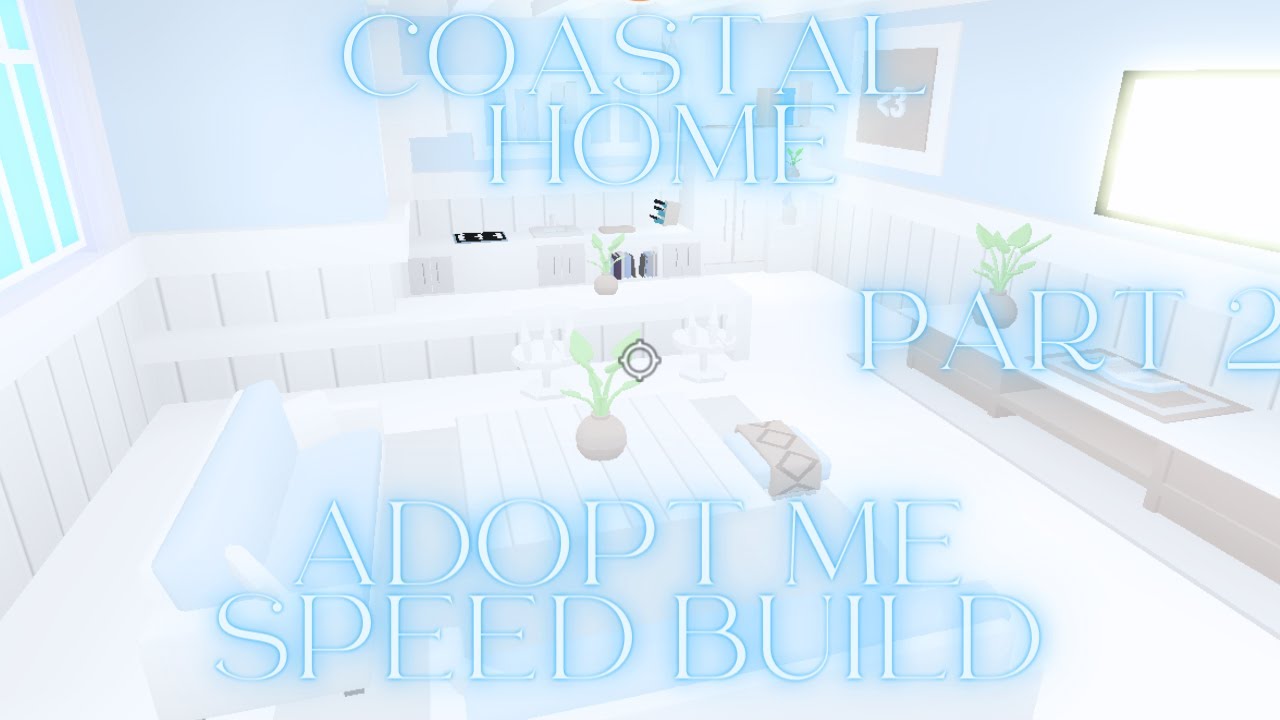 Coastal Home Speed Build | PART 2 | Roblox Adopt Me! - YouTube