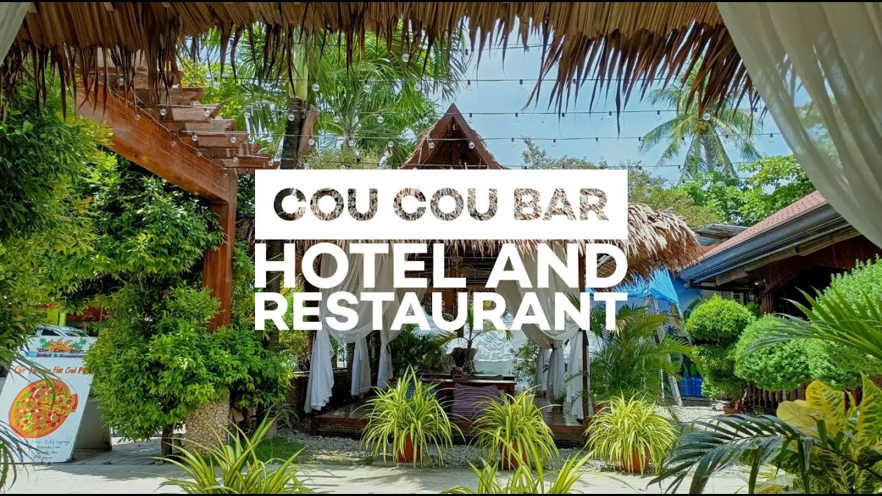 Virtual Tour - Cou Cou Bar Hotel and Restaurant at Bantayan Cebu - YouTube