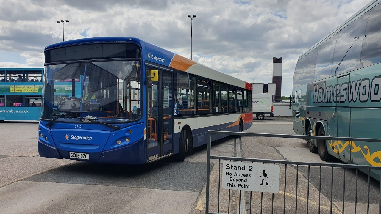 Decent engine!! Stagecoach MC&SL Alexander Dennis Enviro 300 (old style ...