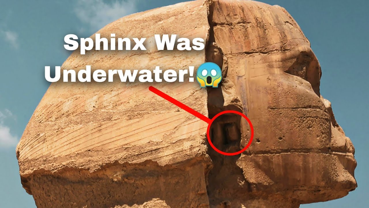 Scientists Discover Ancient Egypt's Sphinx Was Once Underwater - YouTube