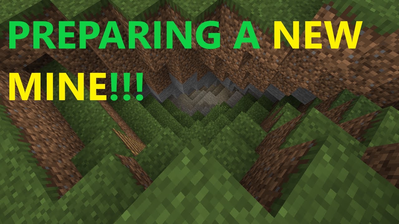 Preparing A New Mine And Rambling A Little | Minecraft Episode 9 - YouTube
