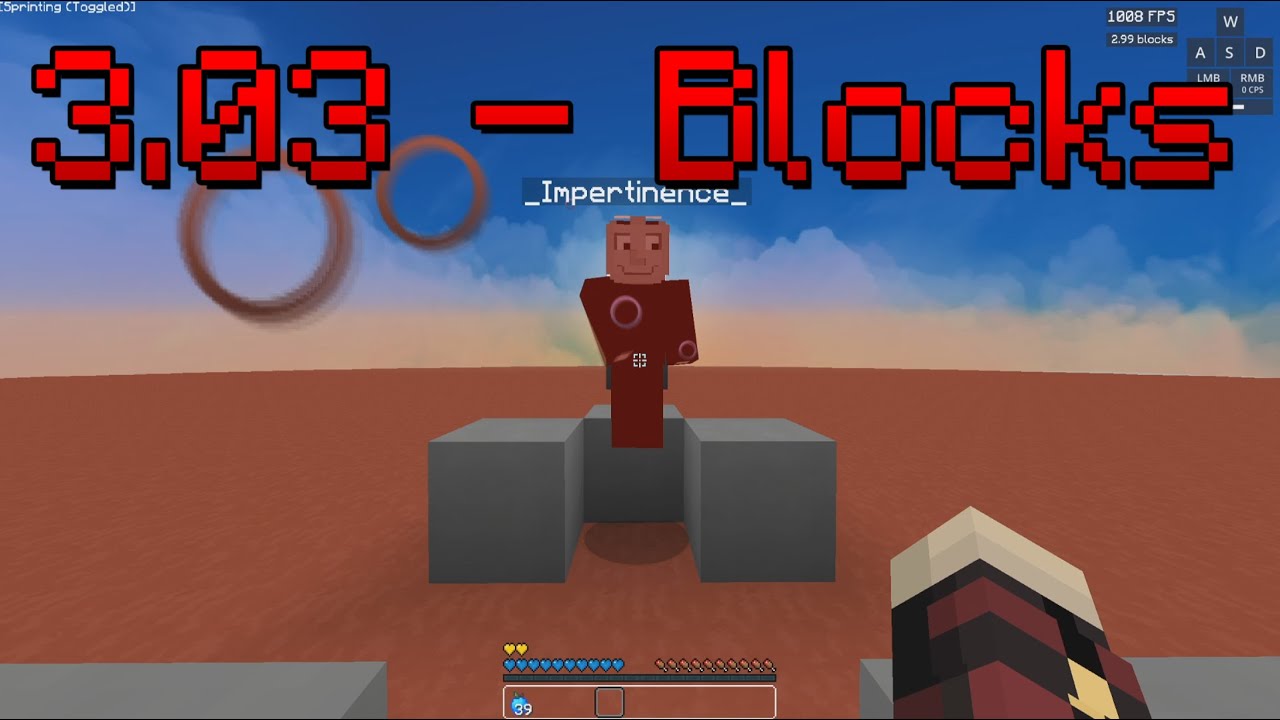 How To Get More Than 3 Blocks of Reach in Vanilla Minecraft - YouTube