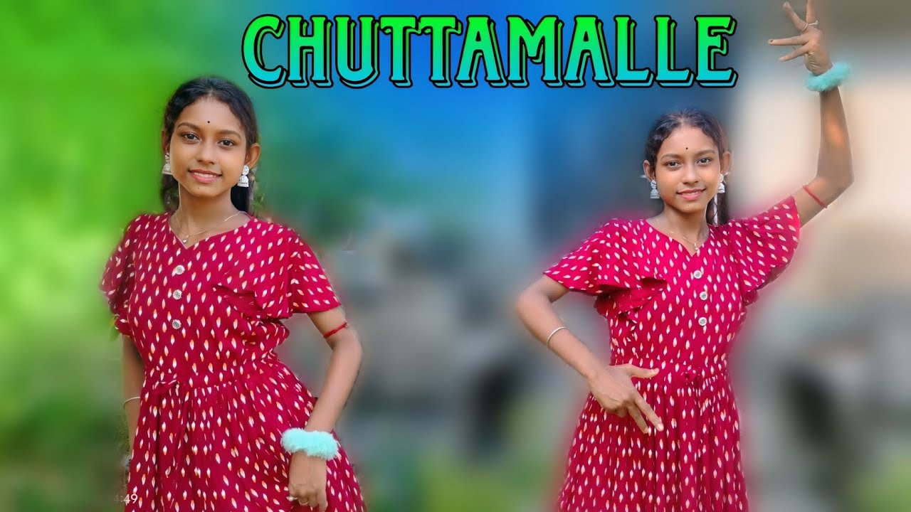 Chuttamalle Dance🥰🥰😋😋😘😘Chuttamalle Devra Dance🥰🥰😋😋😘😘 - YouTube