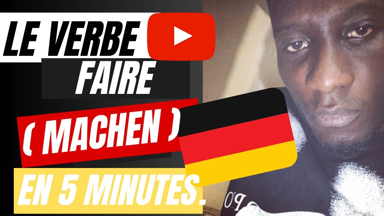 COMMENT CONJUGUER LE VERBE machen EN ALLEMAND ?🇩🇪 #deutschlernen # ...