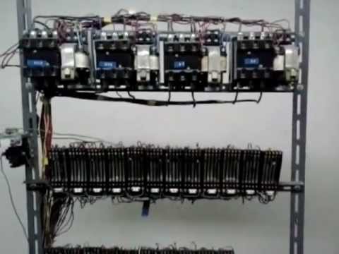 Old lift/elevator machine room - YouTube