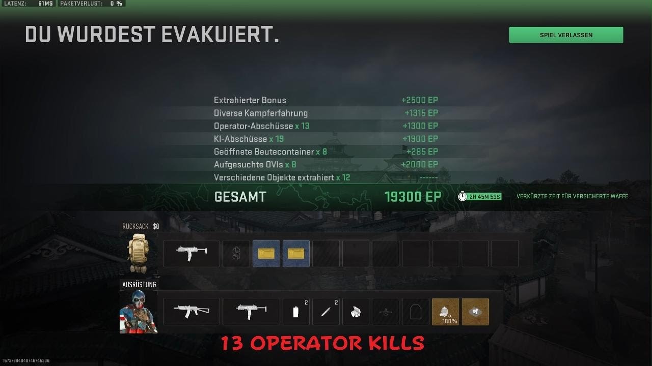 Call of Duty_DMZ from zero to hero 13 OPERATOR KILLS - YouTube