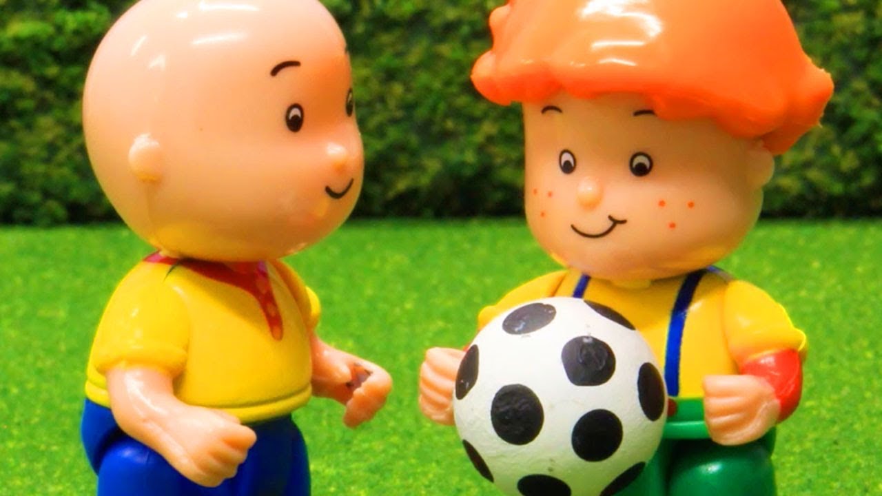 Funny Animated cartoons Kids | BALL GAMES | WATCH ONLINE | Caillou Stop ...
