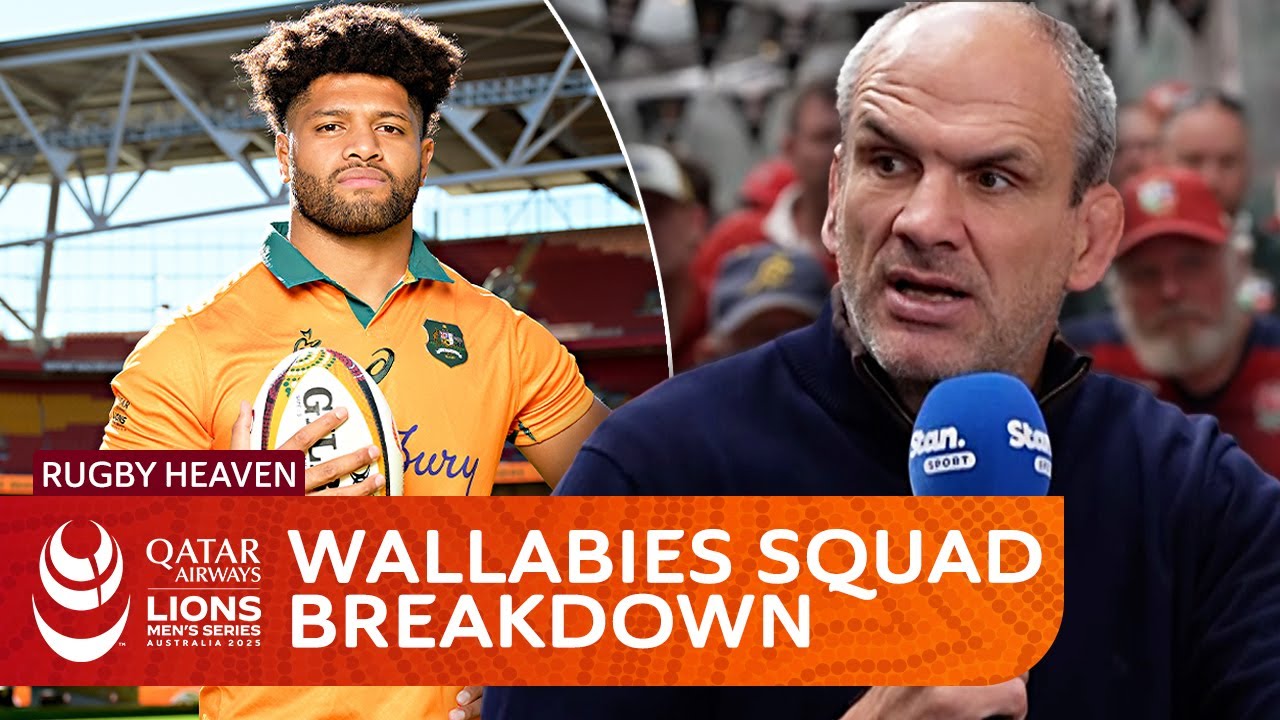 Justin Harrison and Martin Johnson break down the Wallabies squad ...