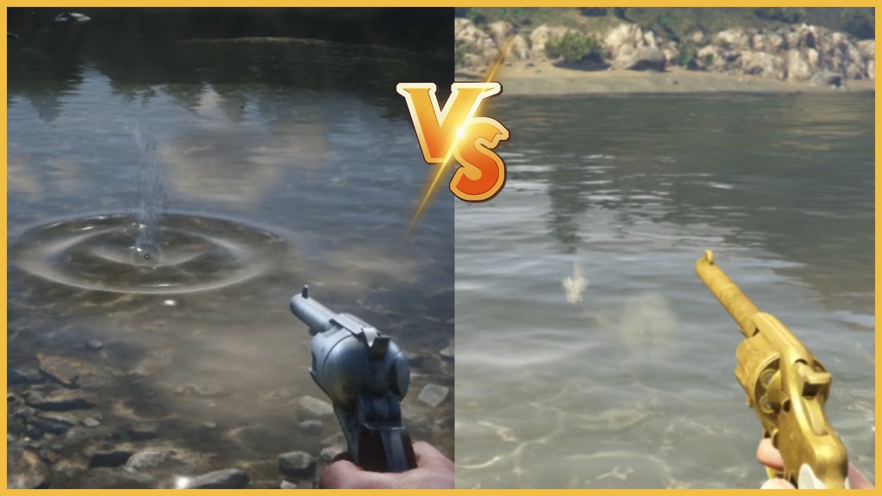 Red Dead Redemption 2 Water Physics - YouTube