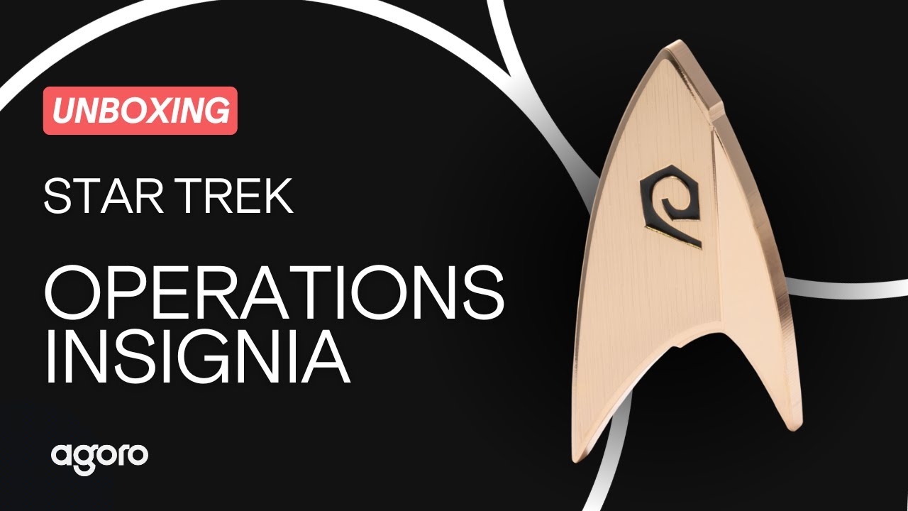 Star Trek Starfleet Divisions – Operations Insignia Coin - YouTube