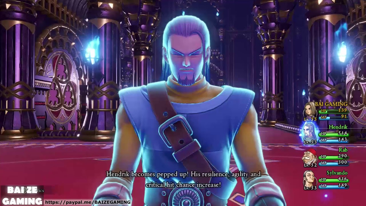 Dragon Quest XI 138 Jasper Unbound Boss! Fortress of Fear Guide Level 3 ...