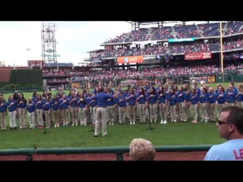 Philadelphia Phillies National Anthem - YouTube