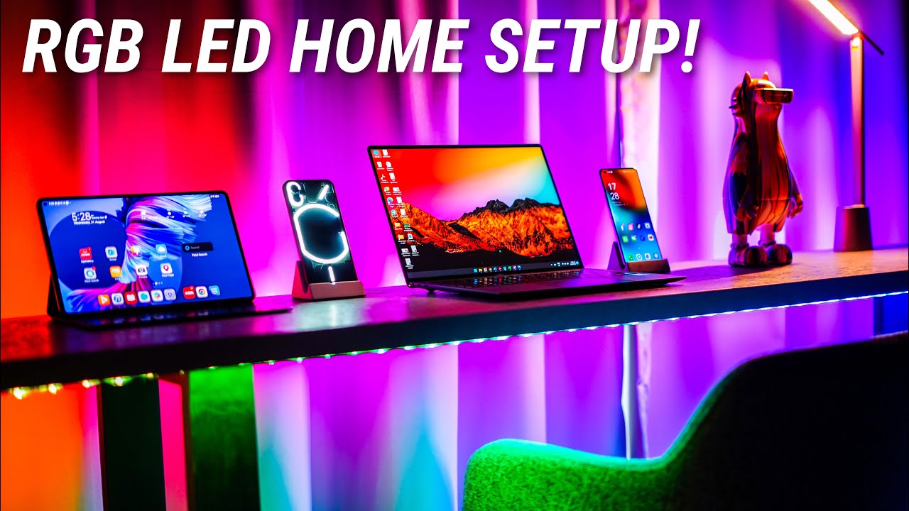 CRAZY RGB Lighting Home Set Up! TP-Link Tapo L900 / L920 / L930 - YouTube