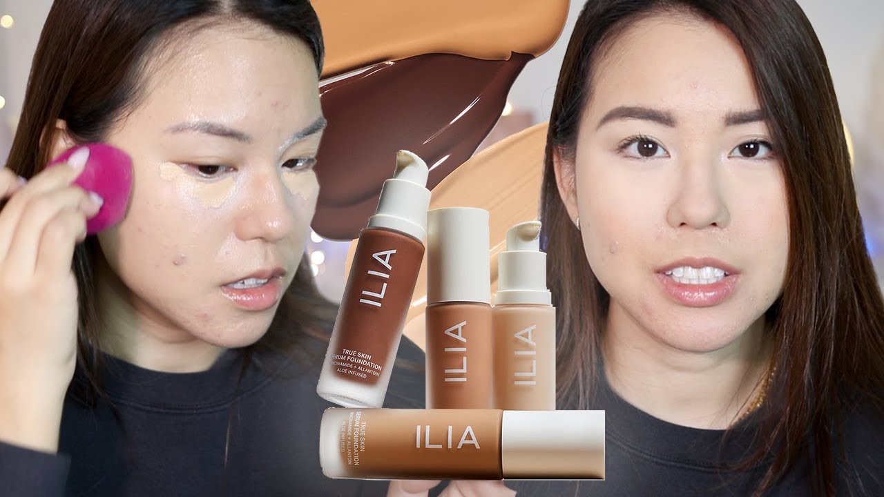 ILIA True Skin Medium Coverage Serum Foundation Review |AlisonHa - YouTube
