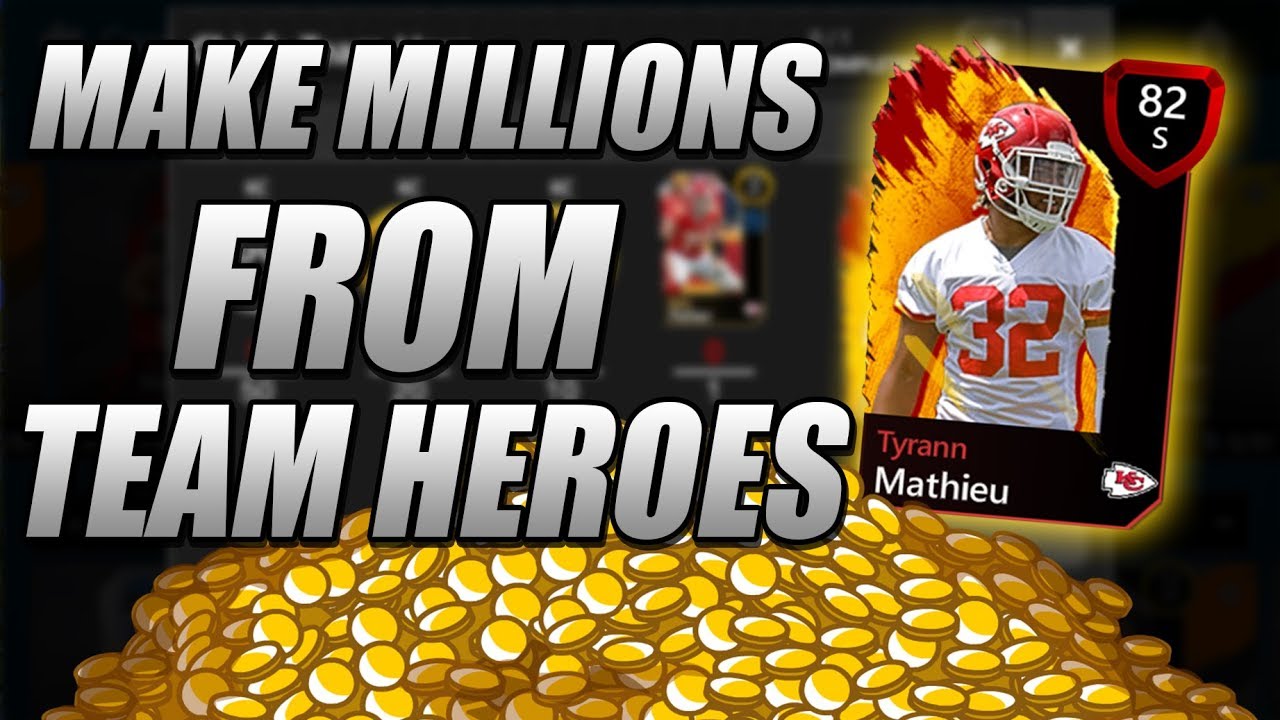 HOW TO MAKE MILLIONS FROM TEAM HEROES!-Madden Mobile 20 - YouTube