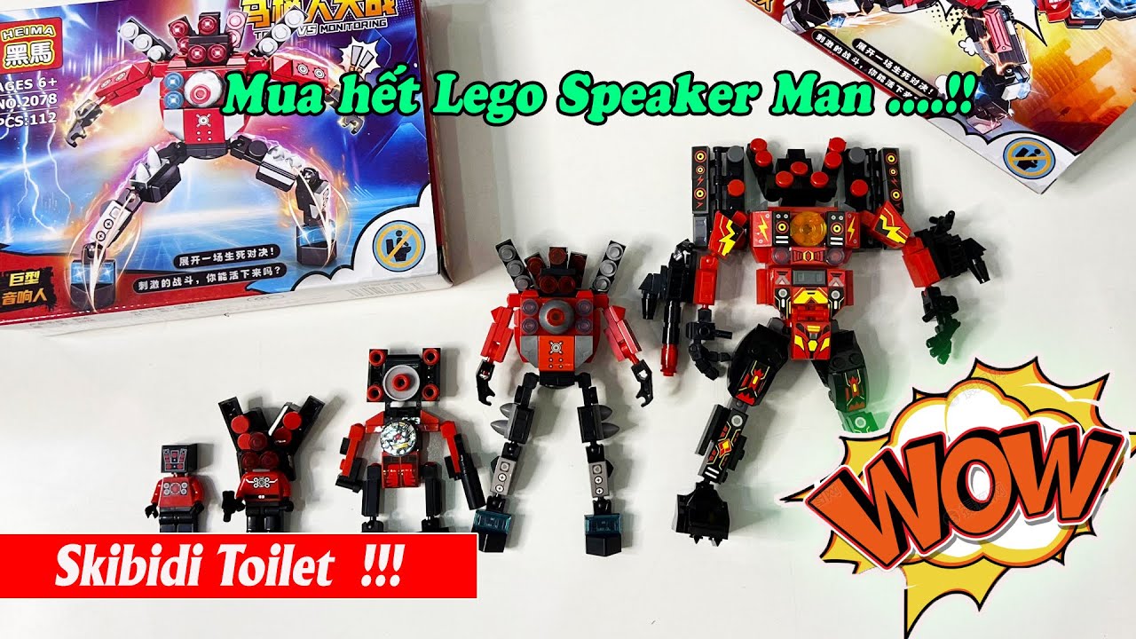 Mua hết Lego Speaker Man bản mới nhất mở gia đình titan speaker man ...