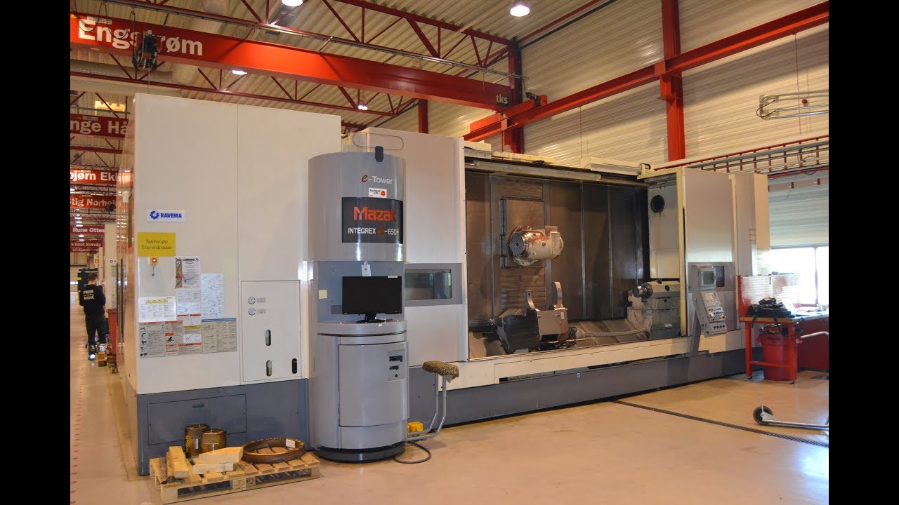 MAZAK INTEGREX E-650 - For sale at Dentool.dk - YouTube