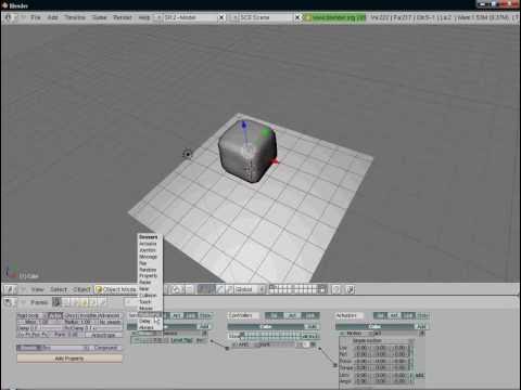 Blender Game Engine Tutorial - YouTube