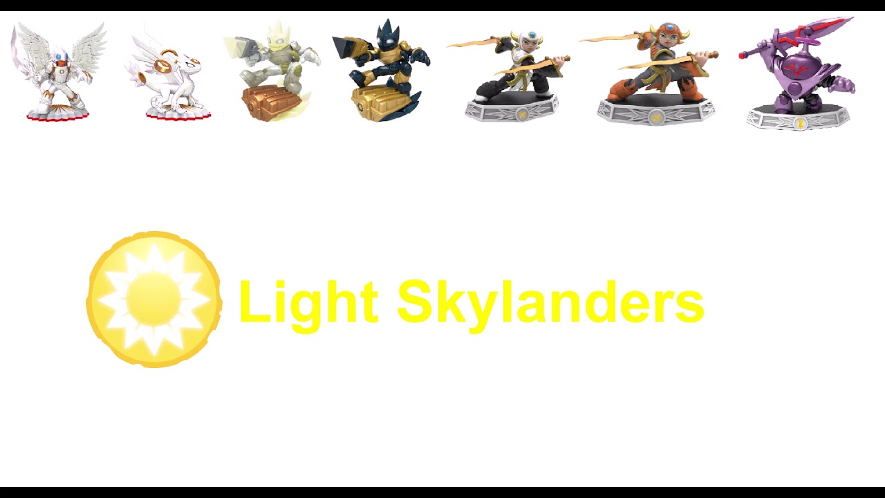 Which Light Skylander Is Your Favorite - YouTube